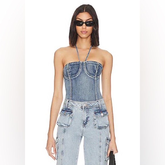 superdown | Tops | Brand New Super Down Halter | Poshmark